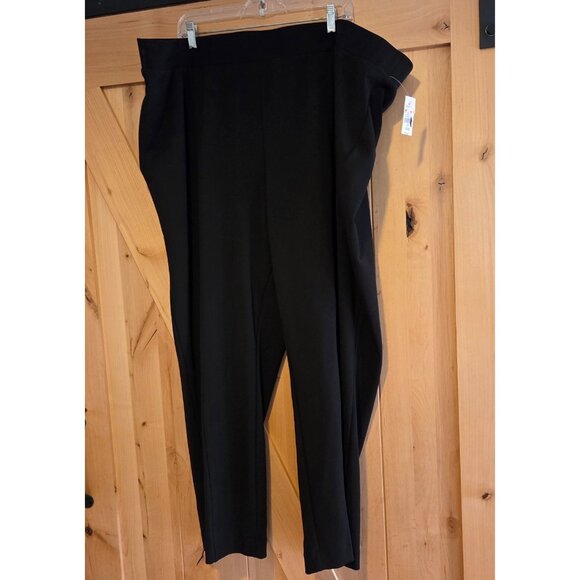 Catherines | Pants & Jumpsuits | New Catherines Black Crepe Knit Pullon ...